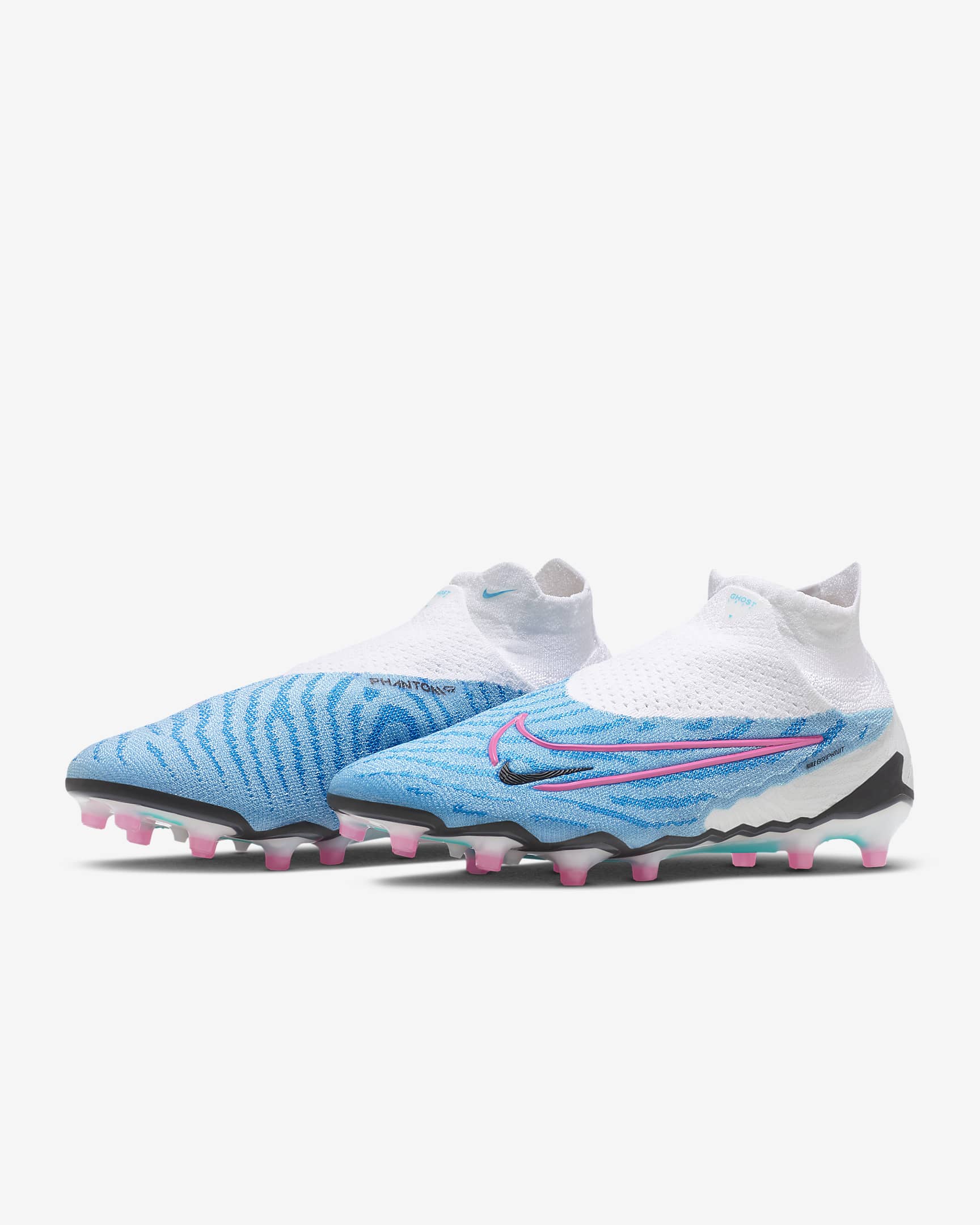 Gripknit Phantom GX Elite Dynamic Fit FG - Baltic Blue/White/Laser Blu ...